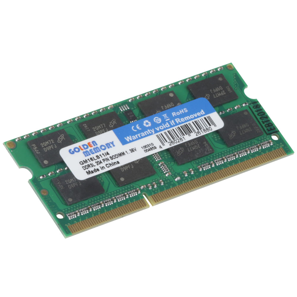 Memoria RAM DDR3L 4Gb 1333Mhz para Notebook Lenovo - bbdi Memoria RAM DDR3L 4Gb 1333Mhz para Notebook Lenovo - bbdi