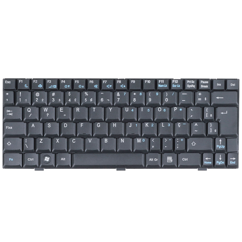 Teclado para Notebook Positivo Mobo Black 3010 - bbbaterias