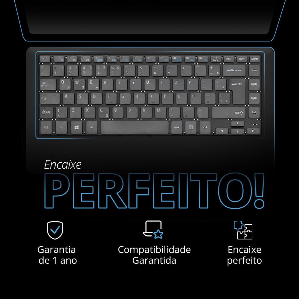 Teclado para Notebook Samsung Essentials E32-370E4k - BBDI