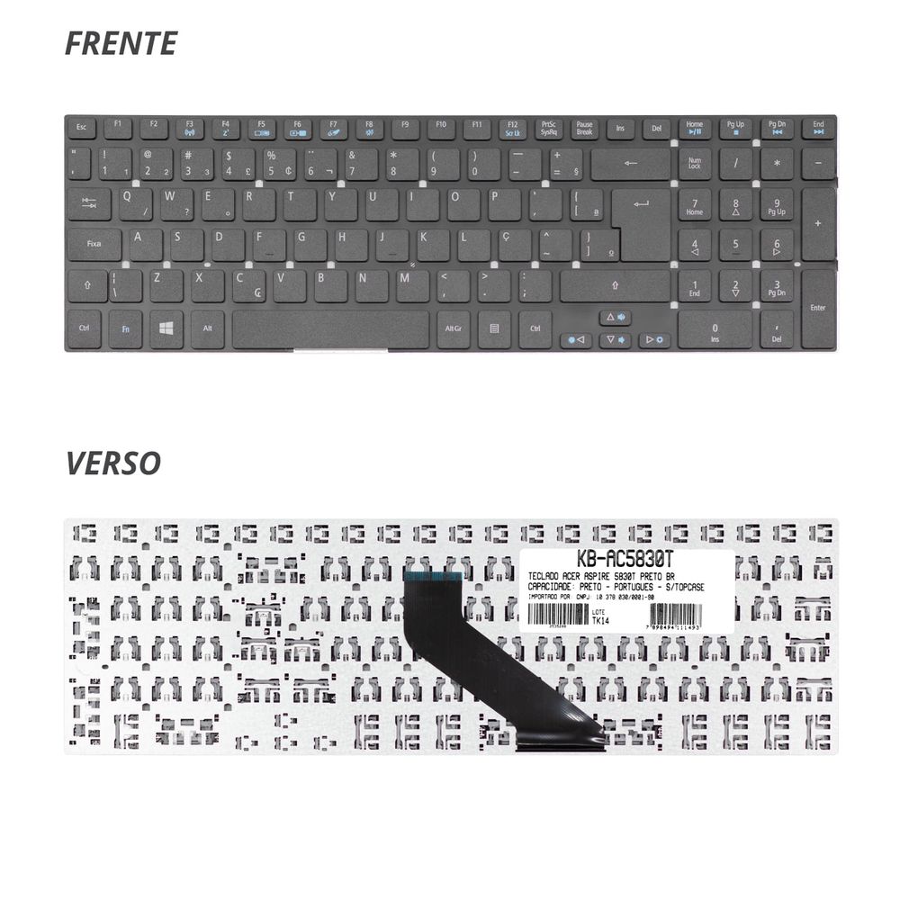 Teclado para Notebook KB-AC5830T - BBDI
