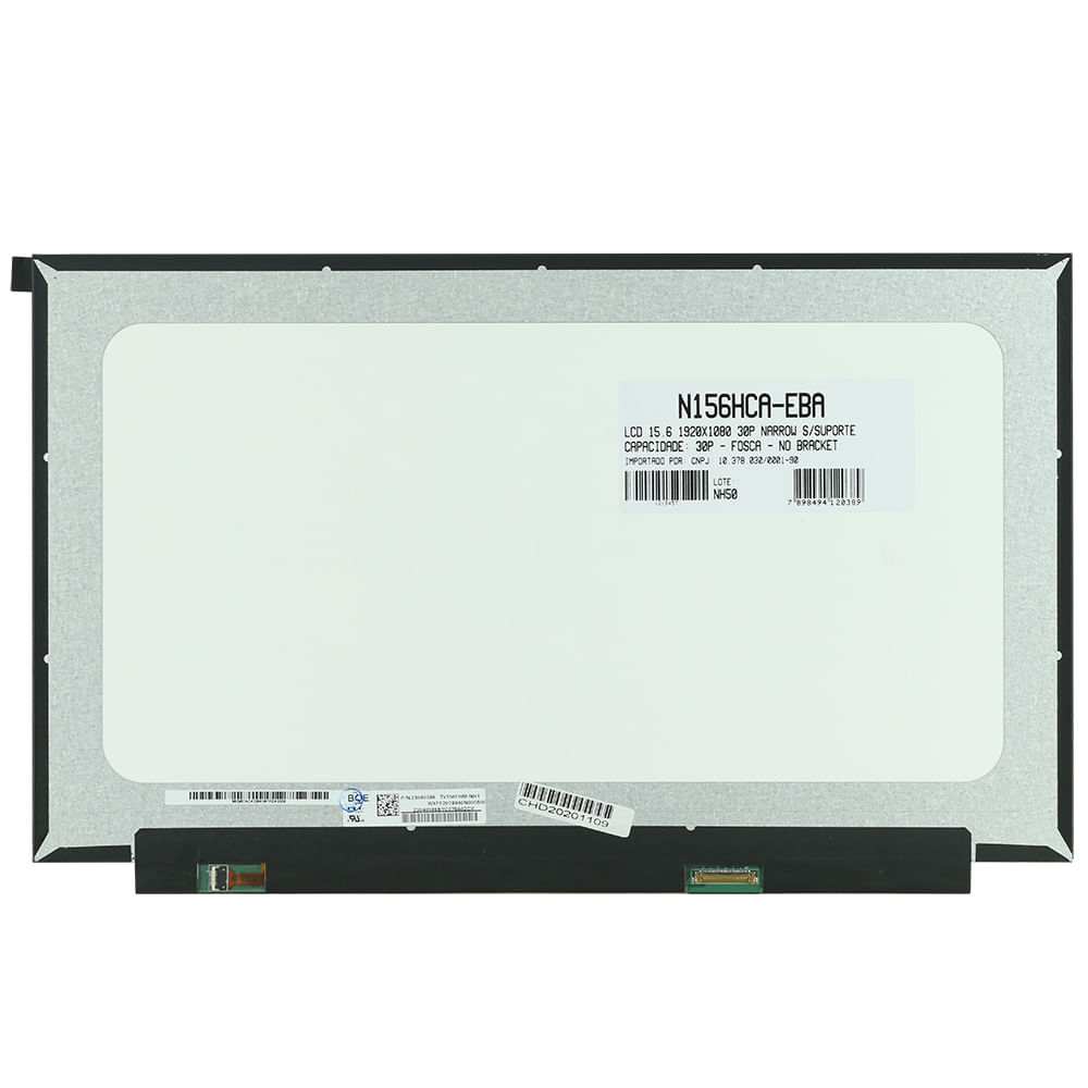 Tela 15.6" LP156WFC SP E2 Full HD LED Slim para Notebook - BestBattery