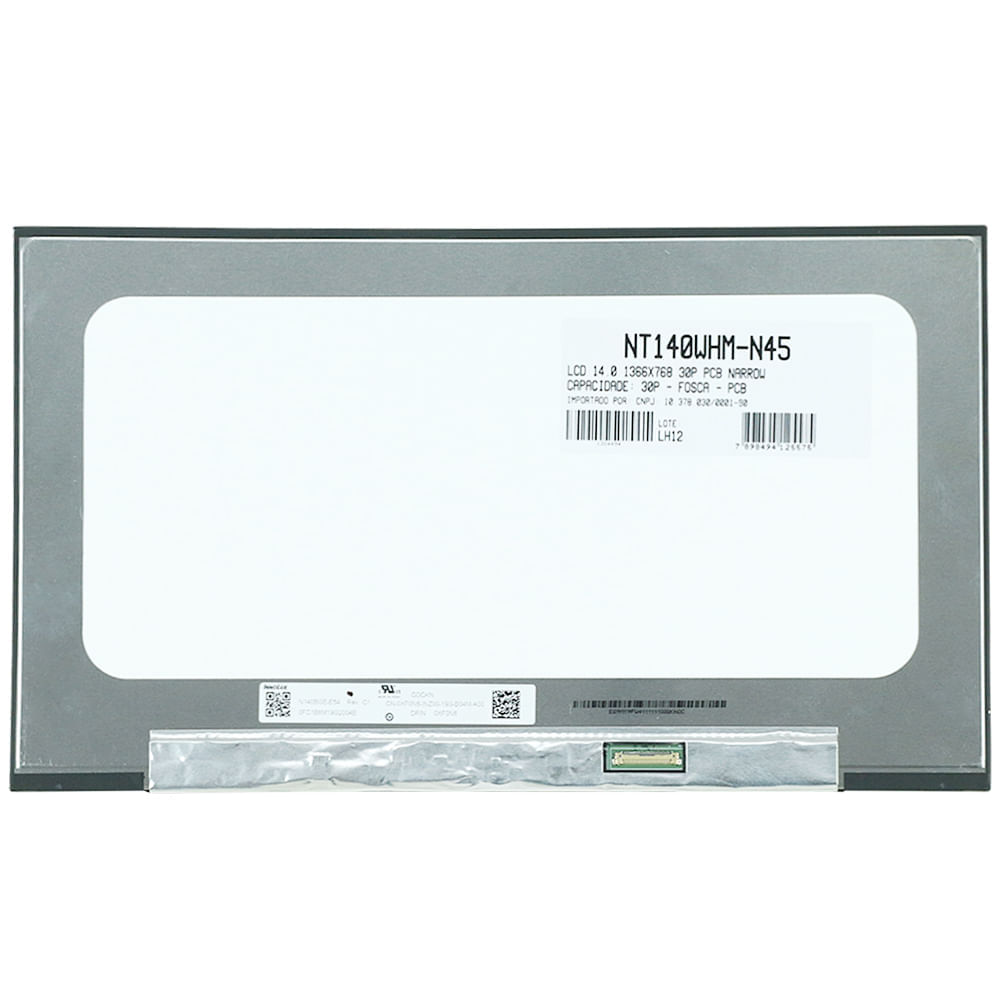 Tela 14.0" N140BGE-E54 REV.C1 LED para Notebook - BBDI