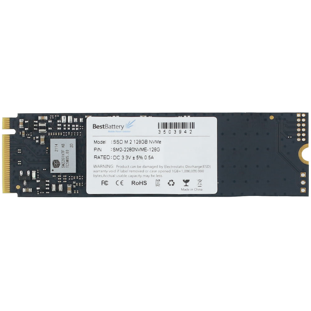 HD SSD M.2 2280 PCIe NVMe para Asus Rog GL703v - BBDI