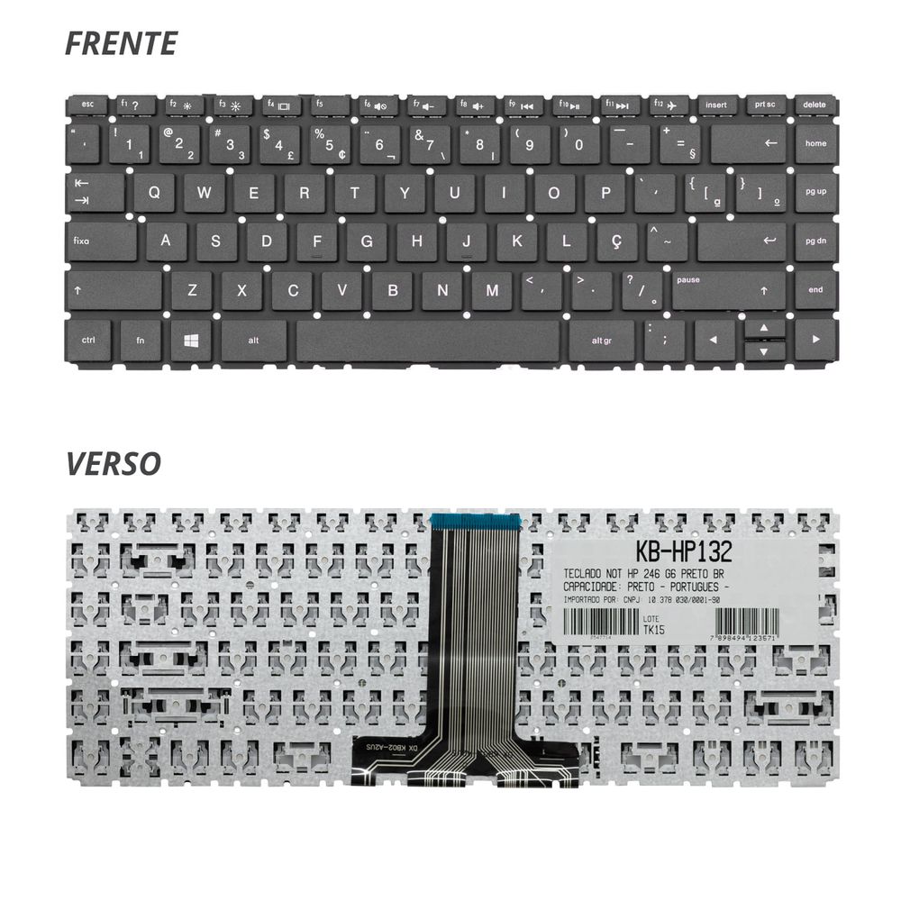 Teclado para Notebook KB-HP132 - BBDI