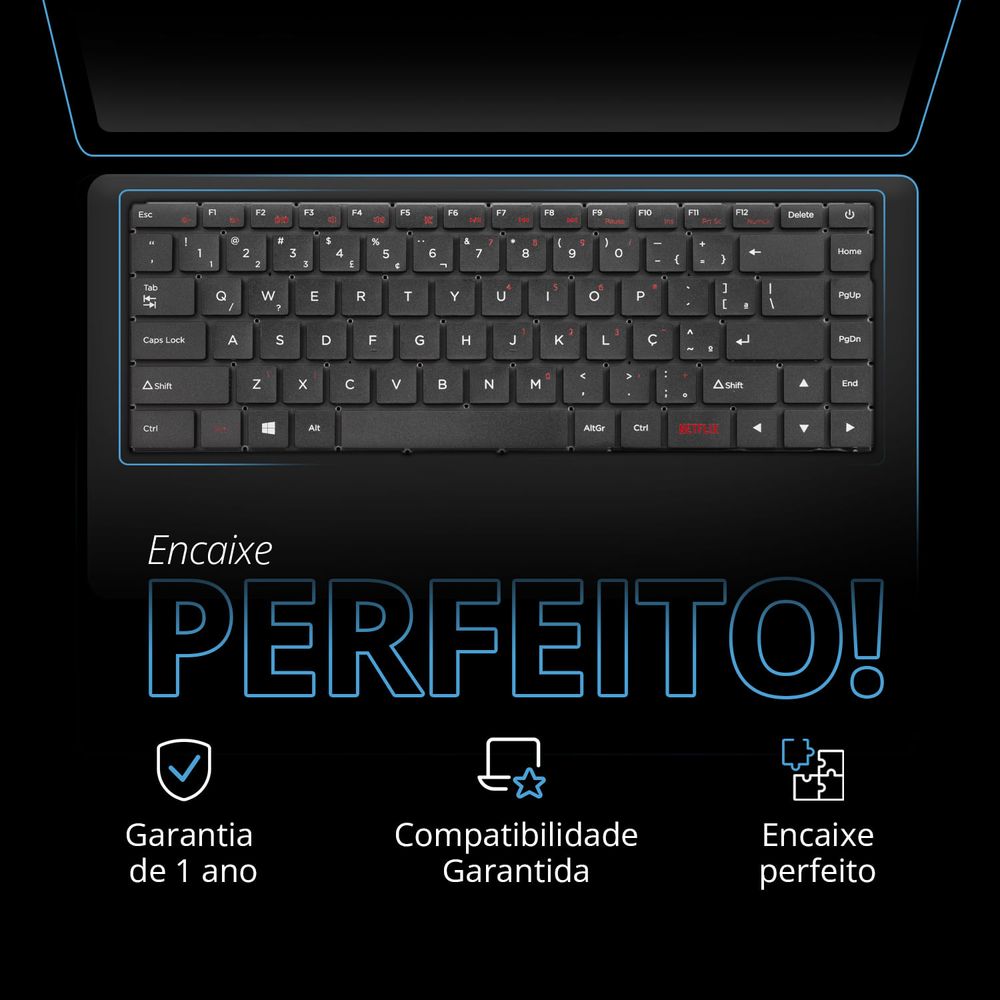 Teclado para Notebook Positivo Motion C4500C - BBDI