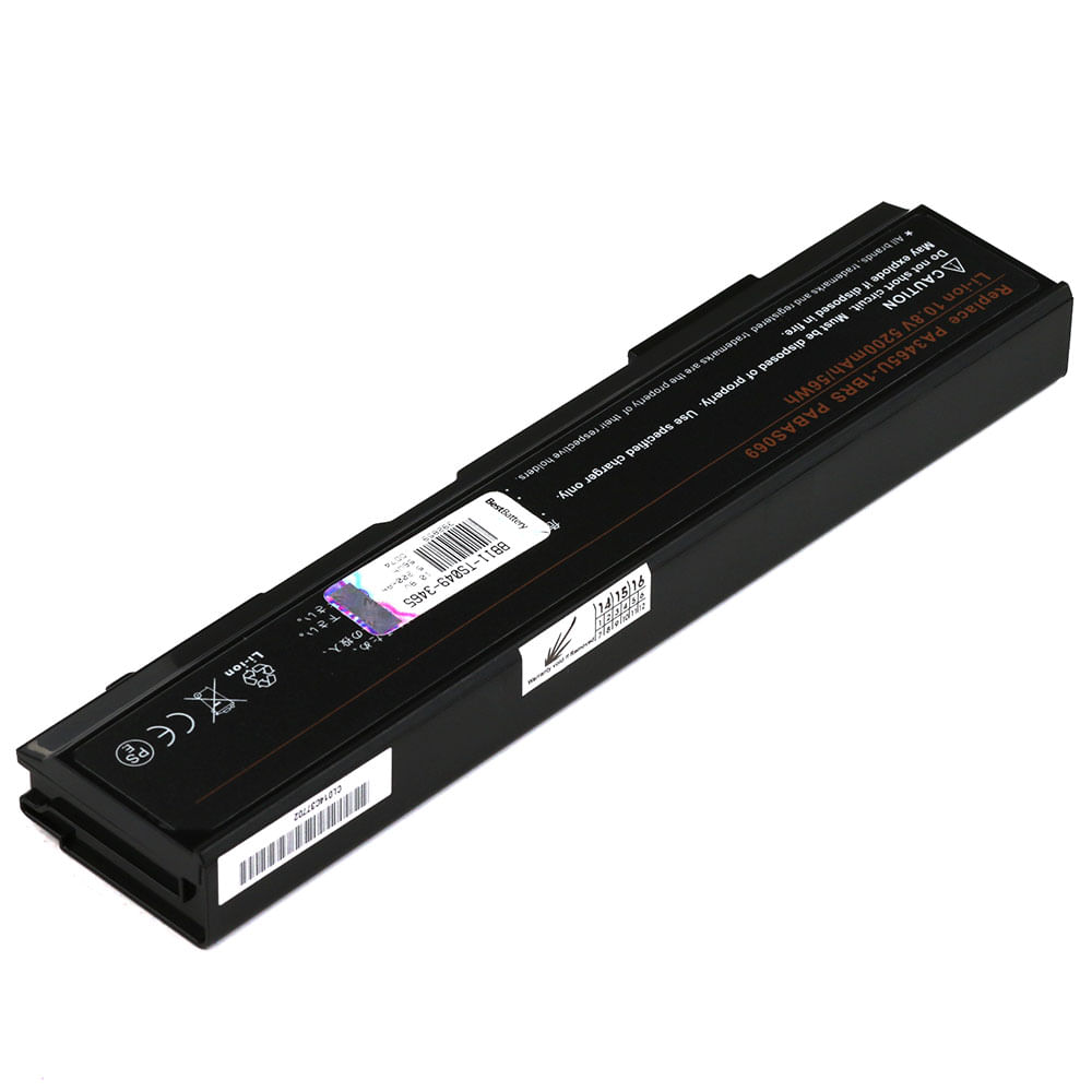 Bateria para Notebook Toshiba PA3465U-1BRS - BB Baterias