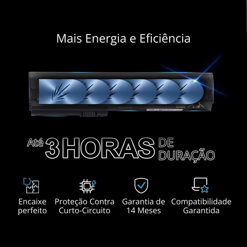 Bateria para Notebook HP EliteBook 2560p - BestBattery