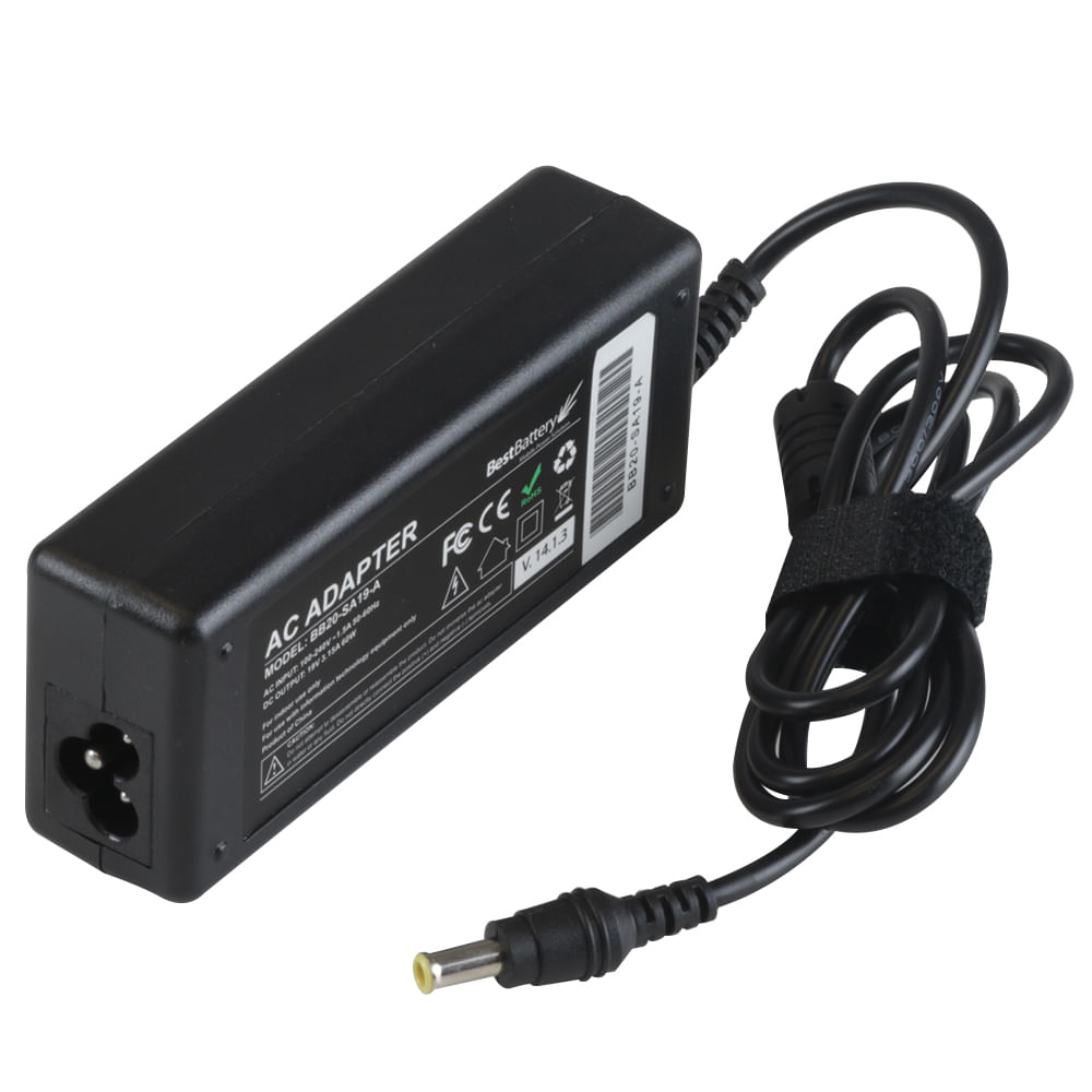 Fonte Carregador para Notebook Samsung 19V 90W - BestBattery Fonte Carregador para Notebook Samsung 19V 90W - BestBattery